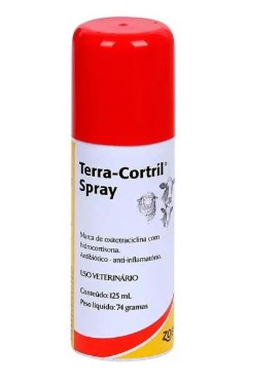Terra Cortril Zoetis Spray 125 ML - Farmácia Pet - Magazine Luiza