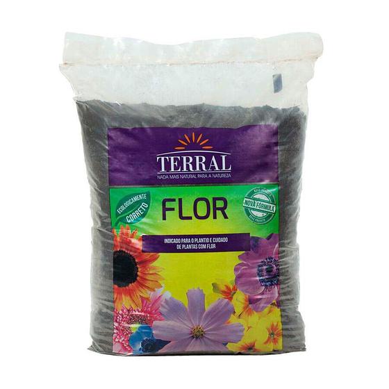 Terra para Vasos Terral - 25kg - Terra para Jardim - Magazine Luiza