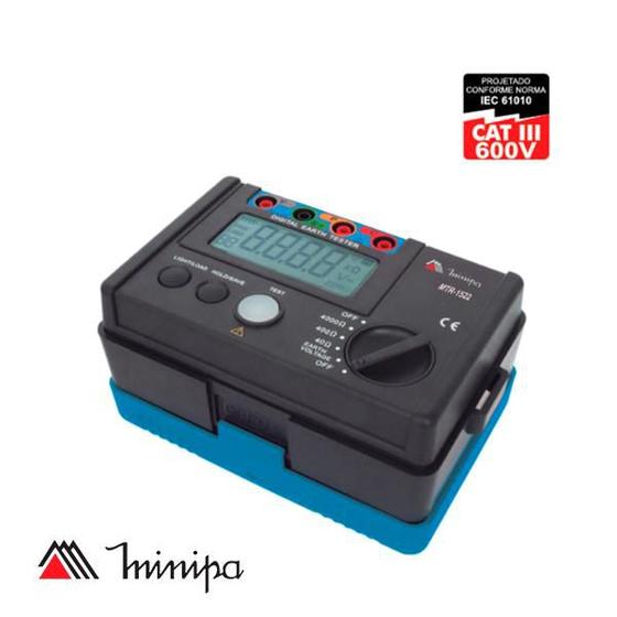 Terrometro digital mtr-1522 minipa - Anemômetro - Magazine Luiza