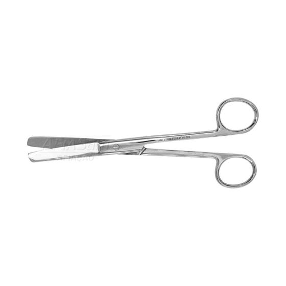 Tesoura Cirúrgica 17 CM Curva Romba/Romba - abc - Tesoura Cirúrgica ...