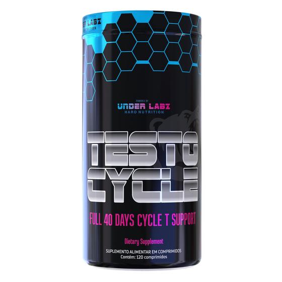 Testo Cycle (120 Tabletes - 40 doses) - Nova Fórmula - Under Labz - Pré ...