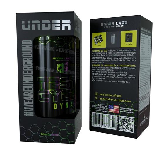 Testo Cycle Dynasty 120 Tabs - Nova Fórmula - Under Labz - Pró ...