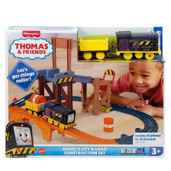 TF Thomas e Amigos Pista Motorizada JBW20 - Mattel - Trem de Brinquedo ...
