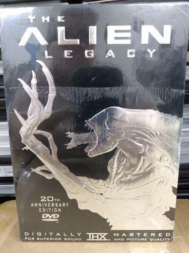 The alien legacy 20 th anniversary edtion box 4 dvds - FOX - Minissérie ...