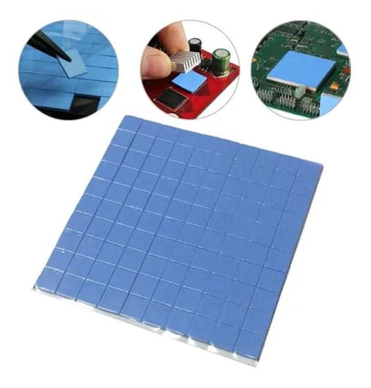 Thermal Pad - 100mm X 100mm X 1mm- Adesivo Térmico Vga Gpu - Dissipador ...
