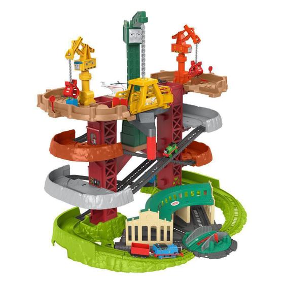 Thomas E Seus Amigos Ferrovia Com Trenzinho Super Estação - Mattel ...