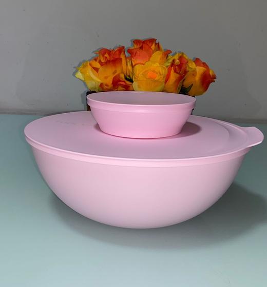 Tigela 5k alegra bem grande rosa bebê - Tupperware - Tigela - Magazine ...