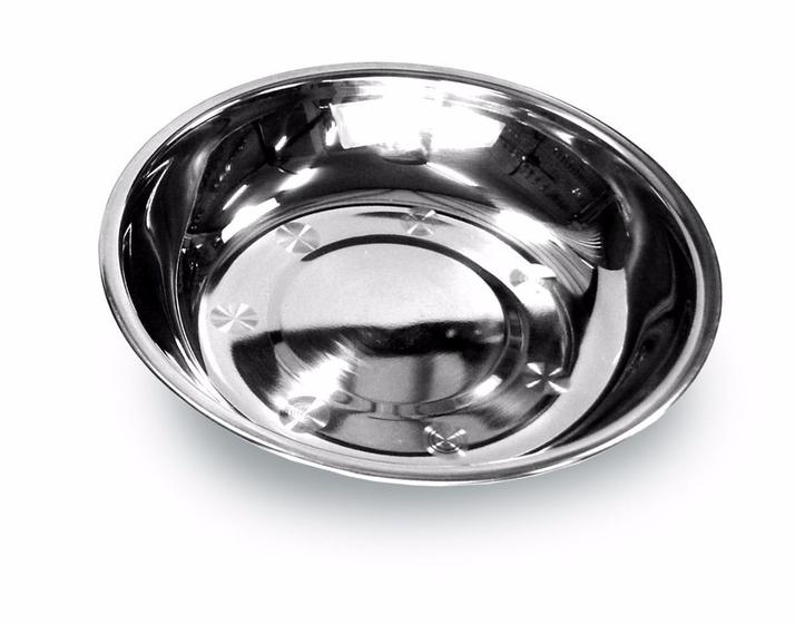 Tigela redonda em aço inox 19cm- Monaliza - Tigela - Magazine Luiza