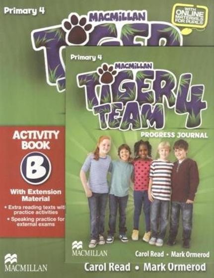 Tiger Team 4B - Activity Book With Progress Journal - Macmillan - ELT ...