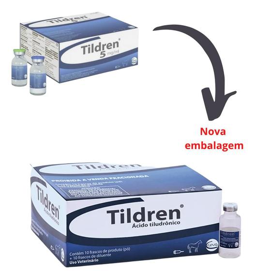 Tildren Equinos 10 Frascos CEVA - Farmácia Pet - Magazine Luiza