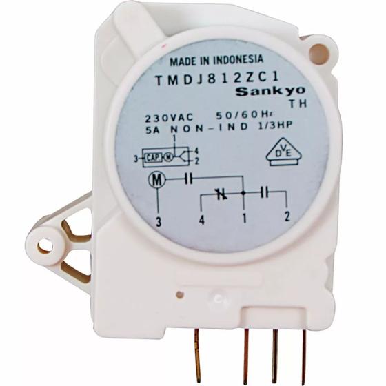 Timer Degelo Refrigerador Electrolux 220v- 64484484 - Peças para ...
