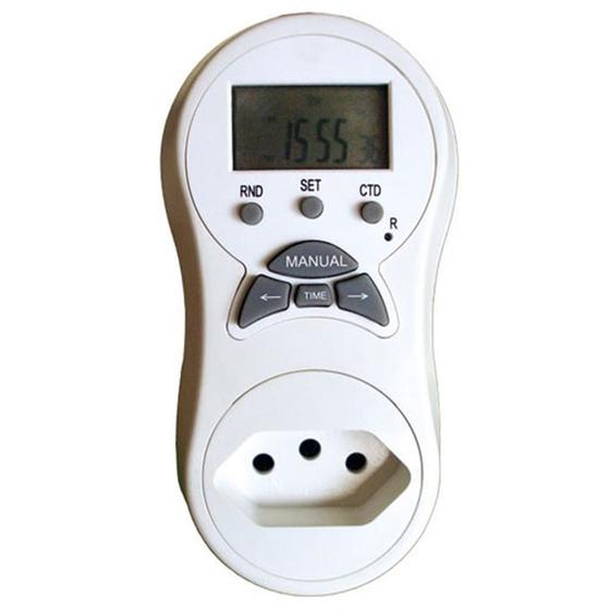 Timer Digital de Tomada Bivolt DNI - Temporizador de Tomada - Magazine ...
