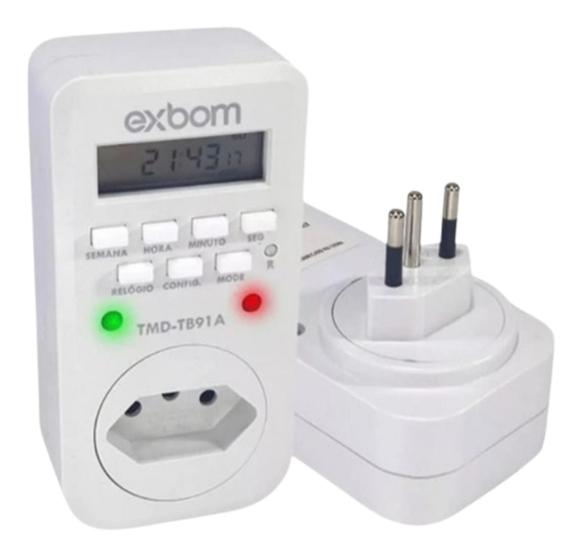 Timer Digital Programável Bivolt: Temporizador Automático com Múltiplas ...