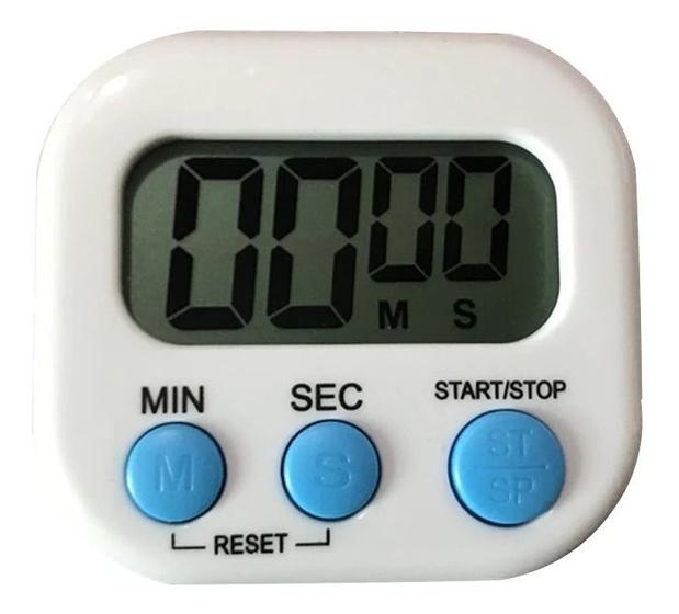 Timer Digital Temporizador Cronômetro Cozinha Imã Regressivo Academia ...
