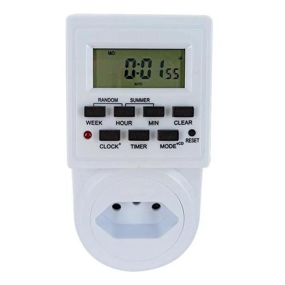 Timer Piscina Temporizador Digital Automático Bivolt 10A - Jiaxi ...