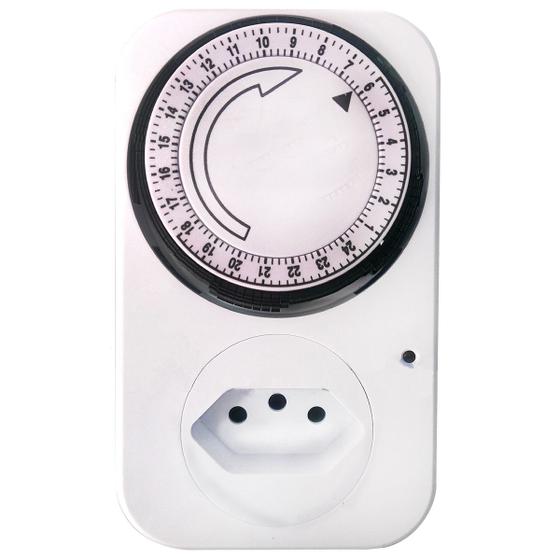 Timer Temporizador Analógico 110/220v Programável Liga Desliga ...