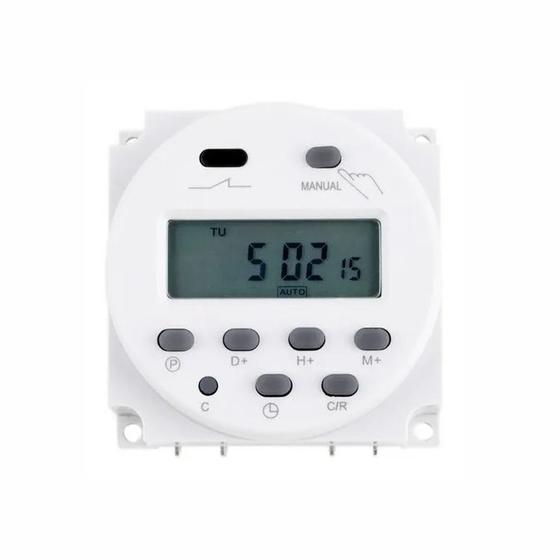 Timer Temporizador Digital Lcd 110v 127v 16a 17 Programas - Tomzn ...