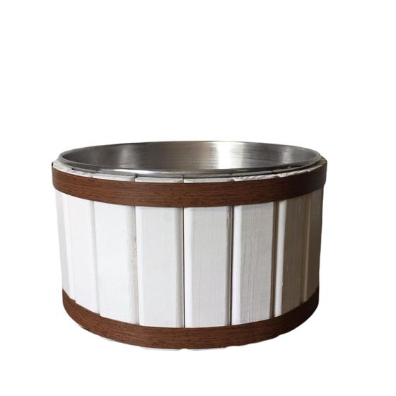 Tina Escalda Spa de Pés Bacia de Pedicure Unhas Balde Branca Pinus ...