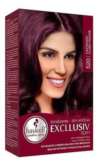 Tint haskell tonalizante 520 castanho claro violine - Tonalizante de ...