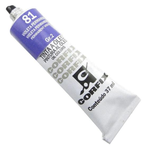 Tinta A Óleo Corfix 37Ml Violeta Permanente (Kit Com 3 Und) - Tinta a ...