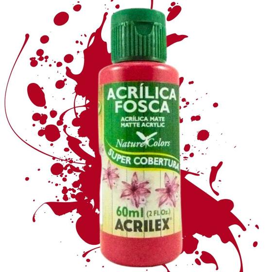 Tinta Acrílica Fosca 60ml 827 - Roma - ACRILEX - Tinta Acrílica ...