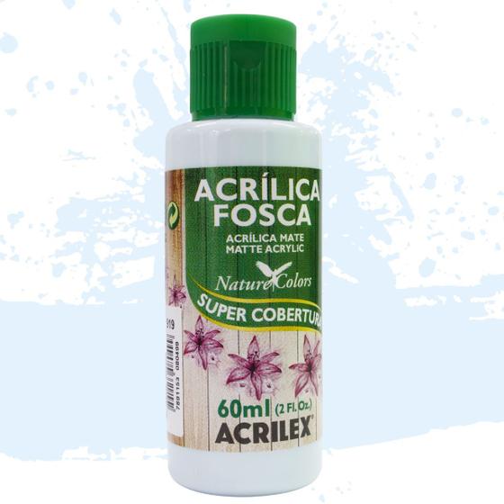 Tinta Acrílica Fosca 60ml 919 - Azul Água - ACRILEX - Tinta Acrílica ...