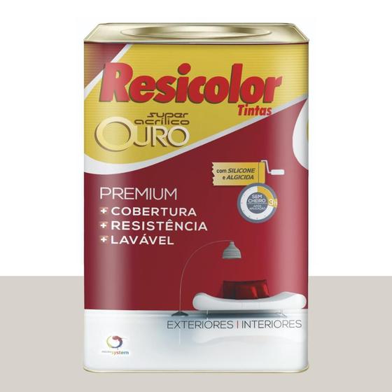Tinta Acrílica Fosca Resicolor Papel Picado 16 L - Tinta para Parede ...