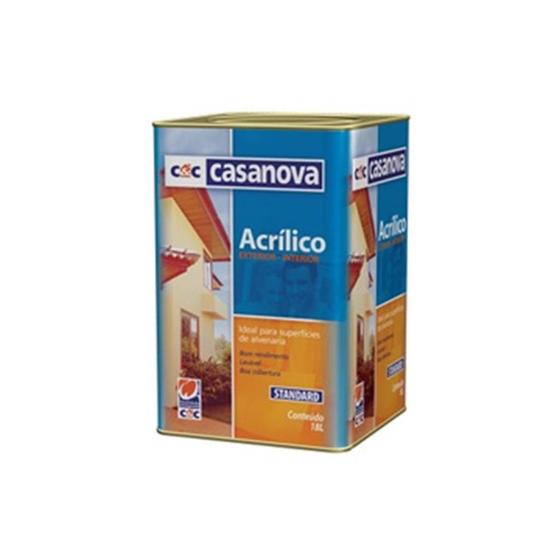 Tinta Acrílica Fosco Erva Doce 18l - Casanova - Tinta para Parede ...