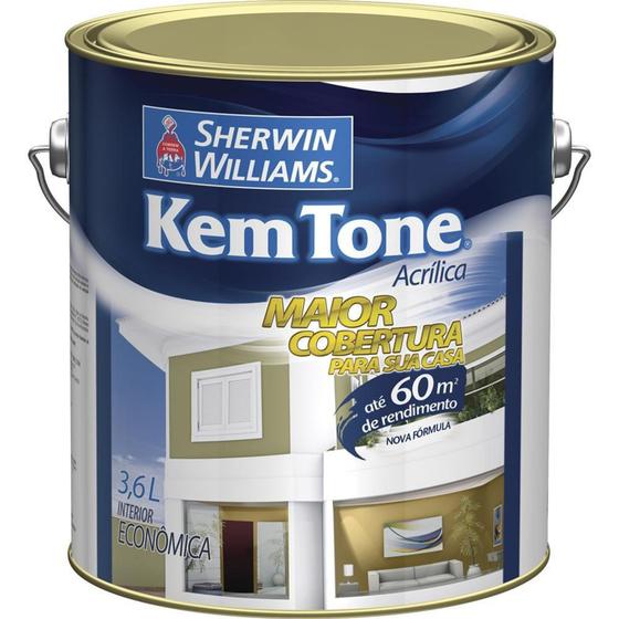 Tinta Acrílica Kem Tone Erva Doce 3,6 Litros - Sherwin Williams - Tinta ...