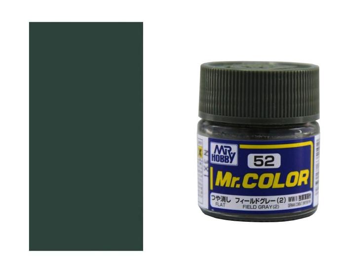 Tinta Acrílica Mr052 Field Grey 2 - GUNZE - Tinta Acrílica - Magazine Luiza