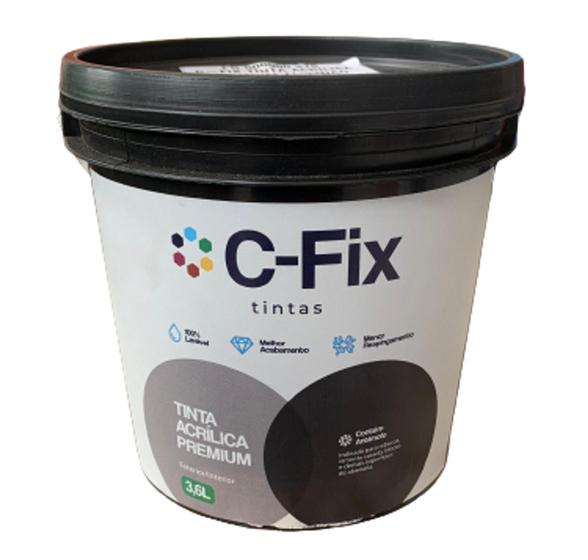 Tinta Acrílica premium 3,6 L - C-fix/ GERDAU - C-FIX / GERDAU - Tinta ...