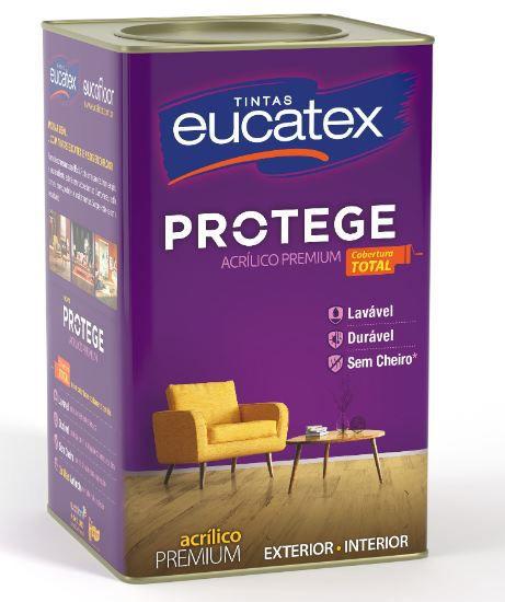 Tinta Acrílica Premium Eucatex Cor Marfim Fosco Parede Melhor Escolha ...