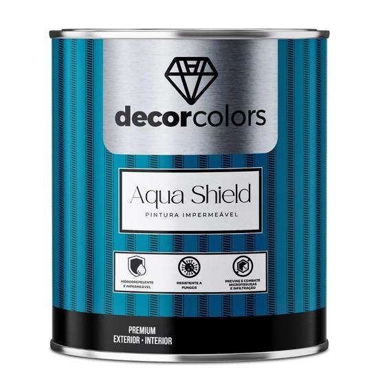 Tinta Aqua Shield Pintura Impermeável 4,3 kg - Decor Colors - 000003 ...