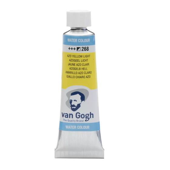 Tinta Aquarela 10 Ml Talens Van Gogh Serie 1 Azo Yellow Light 268 ...