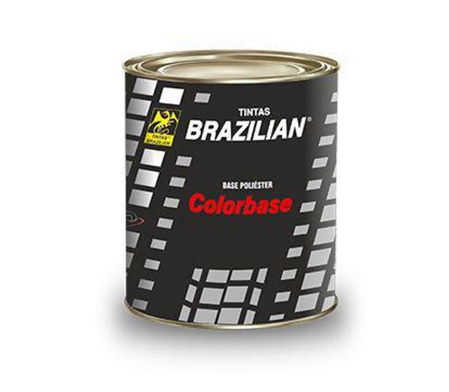 Tinta Base Poliéster 900ml Brazilian COR: Prata Dublin - Tintas ...