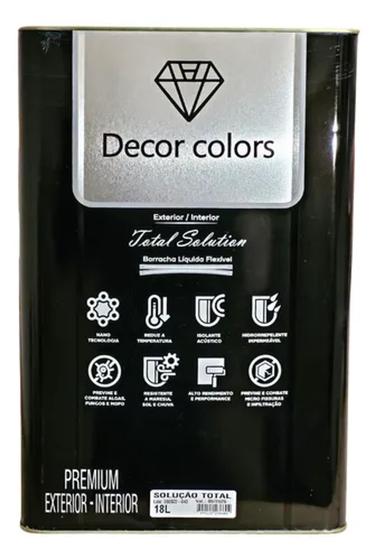 Tinta Borracha Liquida Decor Colors - Solução Total - Cores - Loja ...