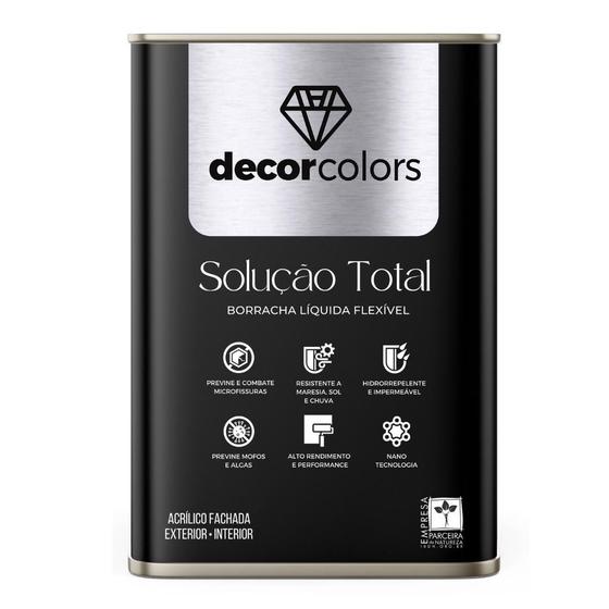 Tinta Borracha Líquida Solução Total 21,5kg - Decor Colors - 000003 ...