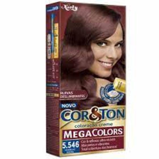 Tinta Cor&ton 5.546 Vermelho Amora - NIELY - Tinta de Cabelo - Magazine Luiza