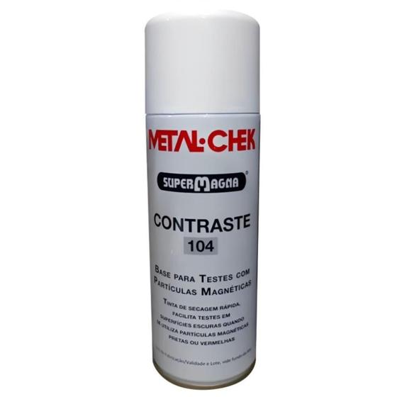 Tinta de Contraste 104 Branca Supermagna por Particulas Magnéticas ...