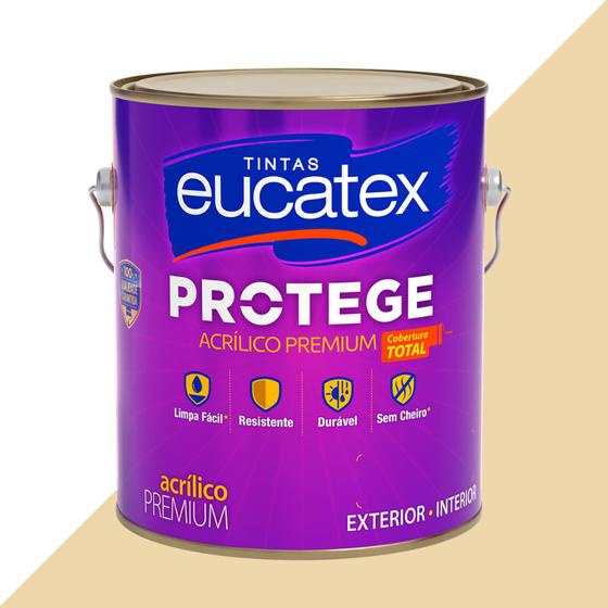 Tinta de Parede Lavável Sem Cheiro 3,6L - Escolha a Cor - Eucatex ...