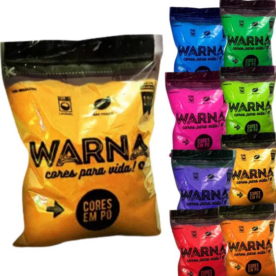 Tinta Em Pó Colorido (1Und) de 100Gr Cada, Cores Sortidas, WC- Pó ...