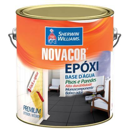 Tinta Epoxi Azul 500 Base Água 3,6L Novacor - Sherwin Williams - Tinta ...