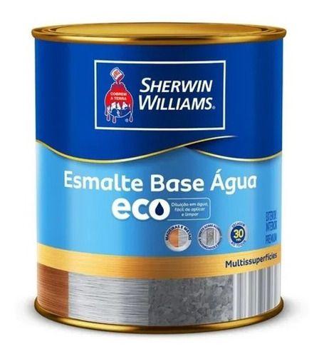 Tinta Esmalte Base Agua Brilho Azul Del Rey 900ml Sherwin Williams ...