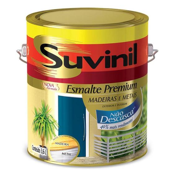 Tinta Esmalte Premium Cor & Proteção Fosco Grafite Escuro 3,6 Litros ...