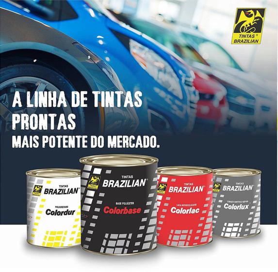 Tinta Esmalte PU Brazilian Poliuretano 900ml Preto Ninja VW 95 c ...