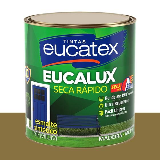 Tinta Esmalte Sintético Bril. Eucatex Tamarindo do Sertão 800 ml ...