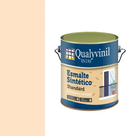 Tinta Esmalte Sintético Standard 0,9L cor Areia Qualyvinil - Tinta para ...