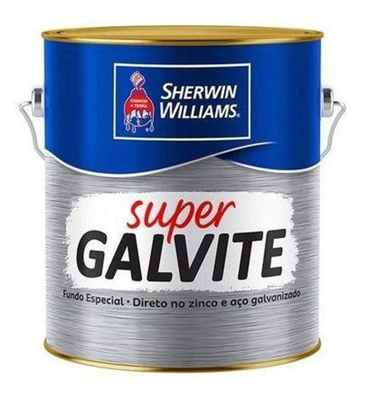 Tinta Fundo Metal Galvanizado Galvite Premium Super 3.6l - SHERWIN ...