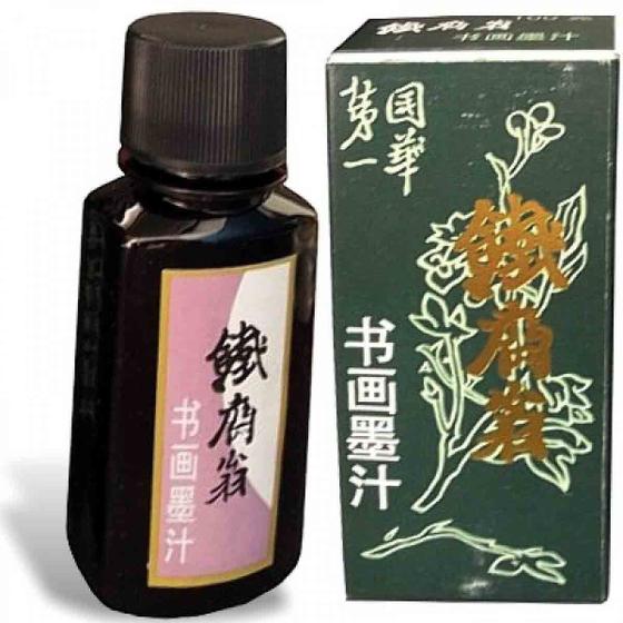Tinta Nanquim Chinesa Preta 100ml - Sinoart - Tintas para Artesanato ...