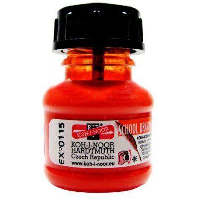 Tinta Nanquim Para Caligrafia e Desenho Drawing Ink Koh-I-Noor Laranja ...